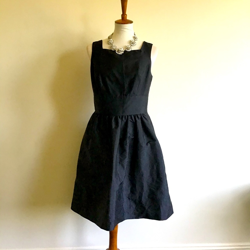 Black Satin Crisp Dress. Absolutely Stunning On - Gem